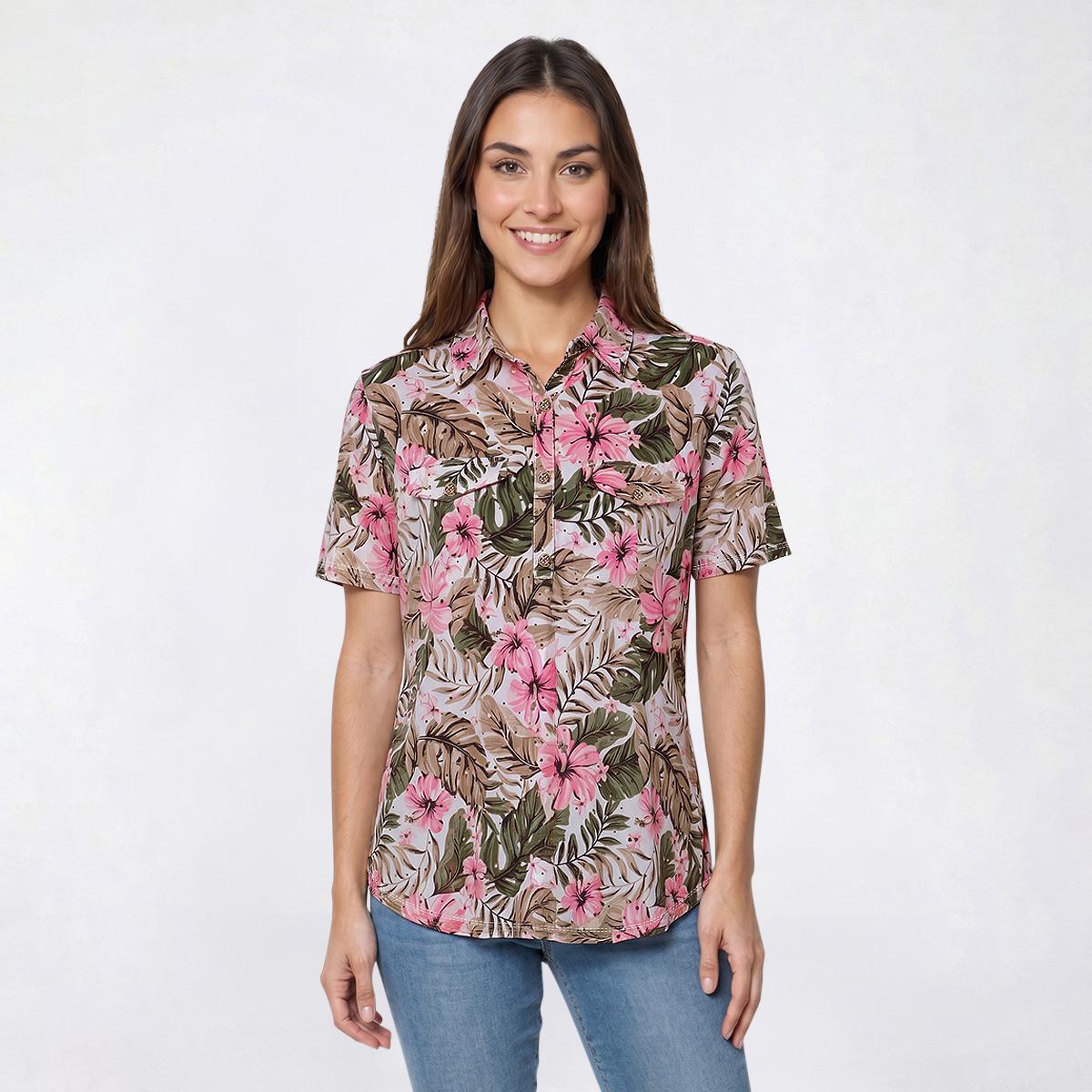 Click here for Petite Emily Daniels Short Sleeve Disco Foil Dot F... prices